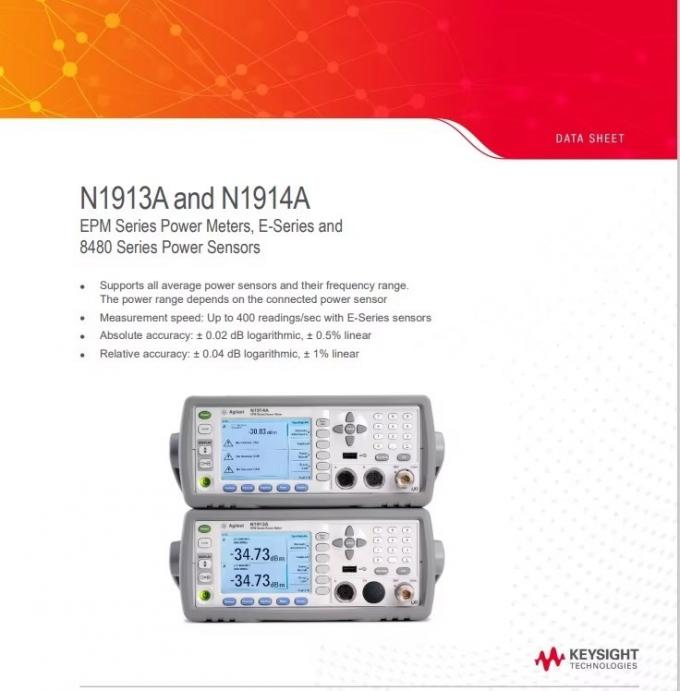 Keysight N1914A Dual-Channel Power Meter & Sensor