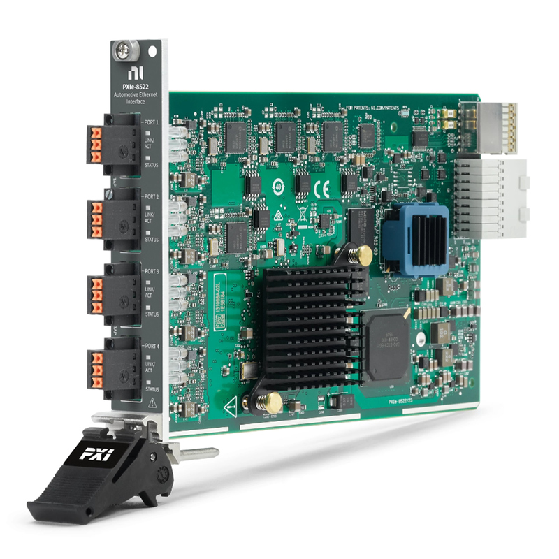 NI PXIe-8522 100BASE-T1 Automotive Ethernet Module